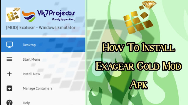 Windows emulator for Android (Exagear): Vk7 Projects